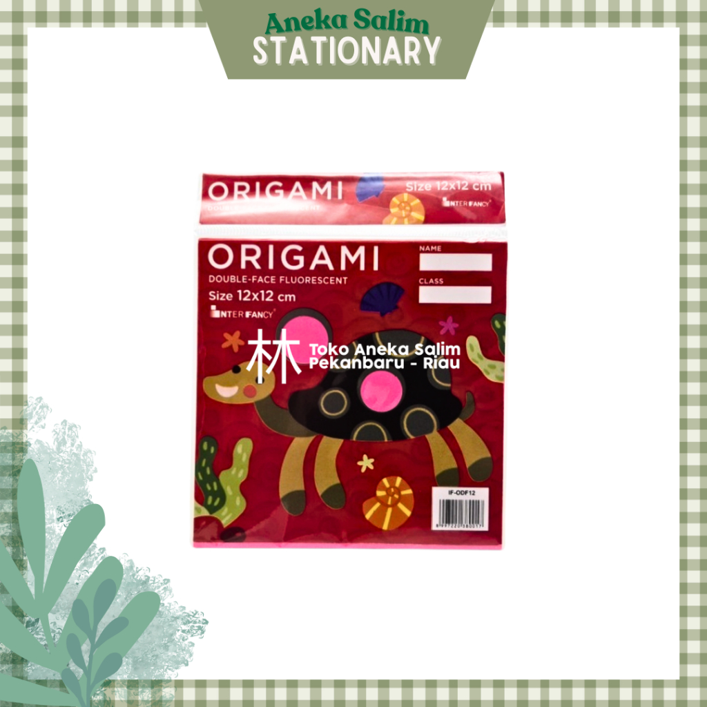 Jual Anekasalim - Origami Inter Fancy IF-ODF12 (12X12CM) | Shopee Indonesia