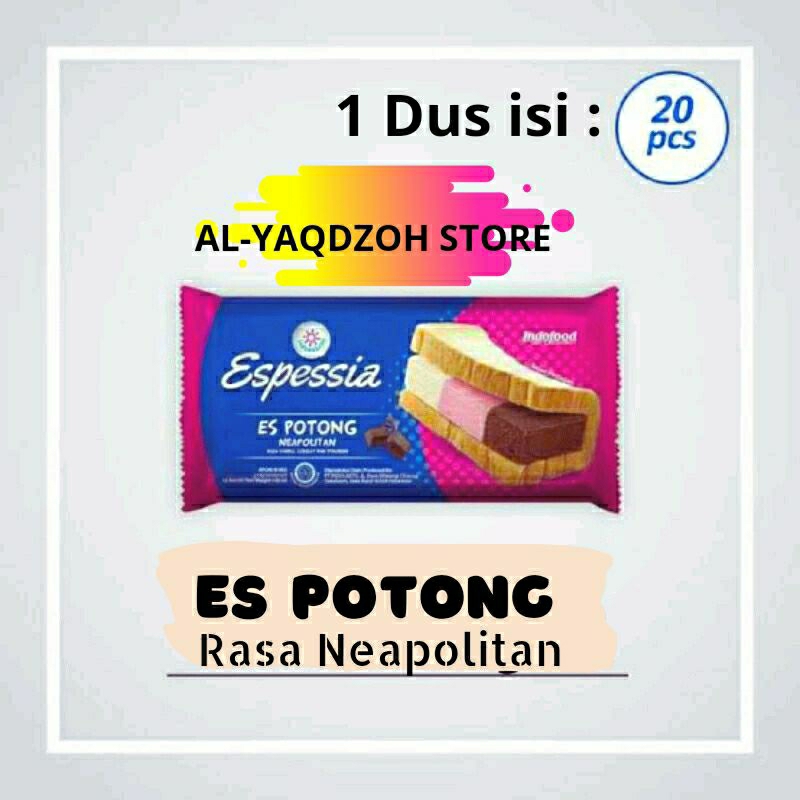Jual Ice Cream | Es Potong ESPESSIA | All Variant Rasa 100ml | 1 dus ...