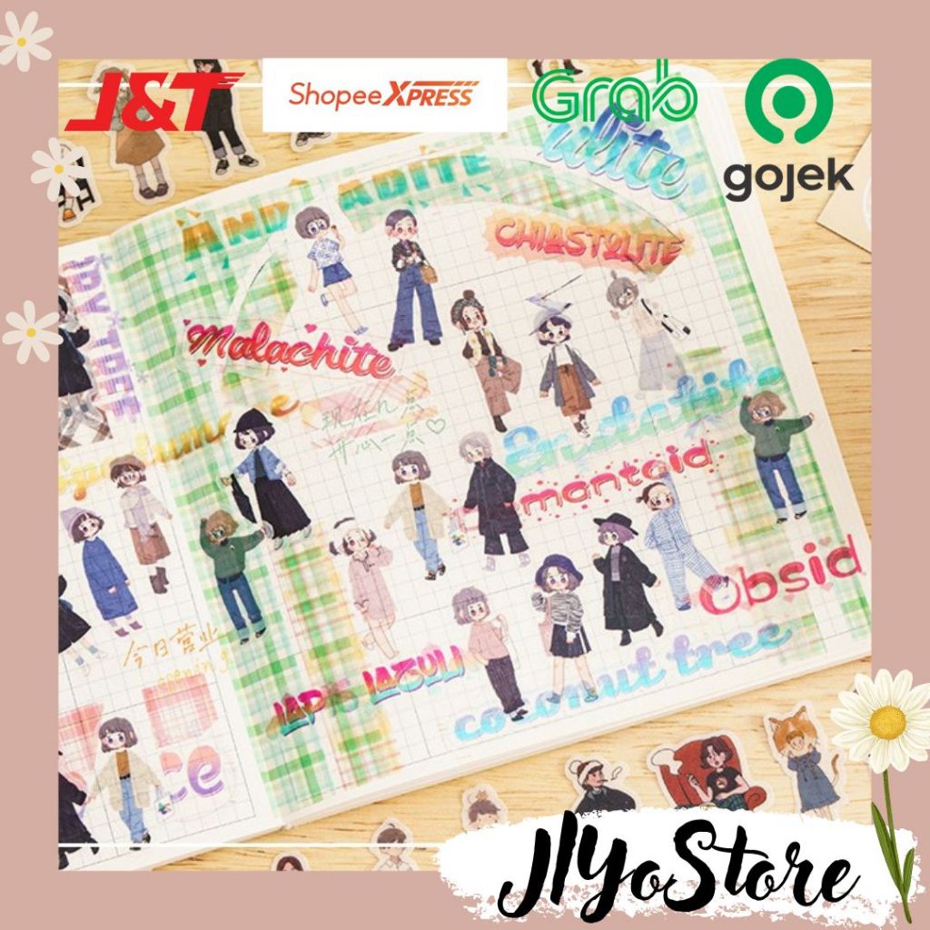 Jual 10pcs Stiker Sticker Bujo Journal Jurnal Scrapbook Planner Diary ...