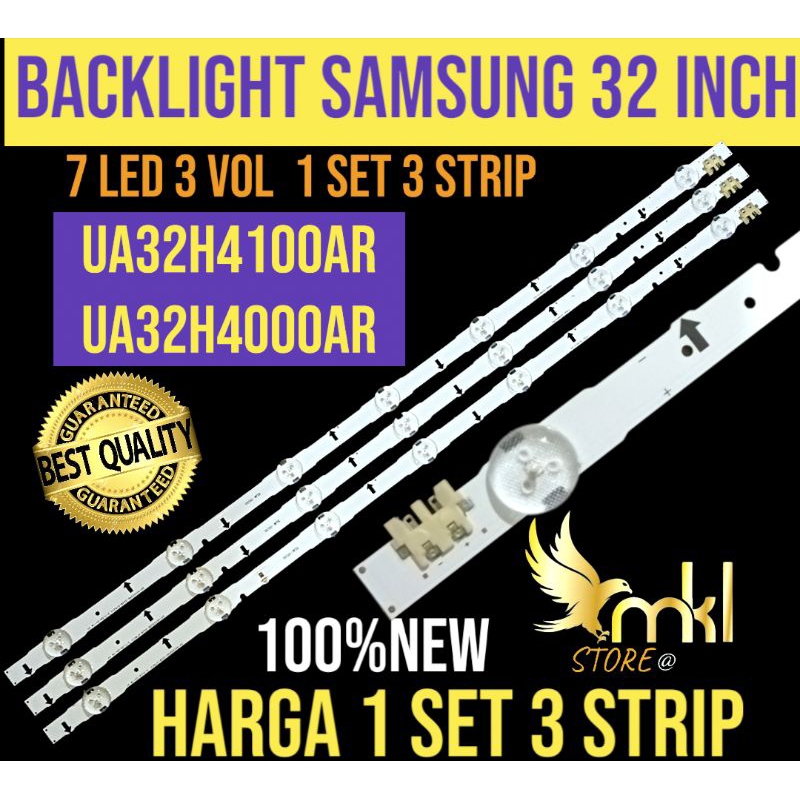 Jual BACKLIGHT TV LCD LED SAMSUNG 32 INCH UA-32H4100AR-UA-32H4000AR BACKLIGHT TV LCD | Shopee ...