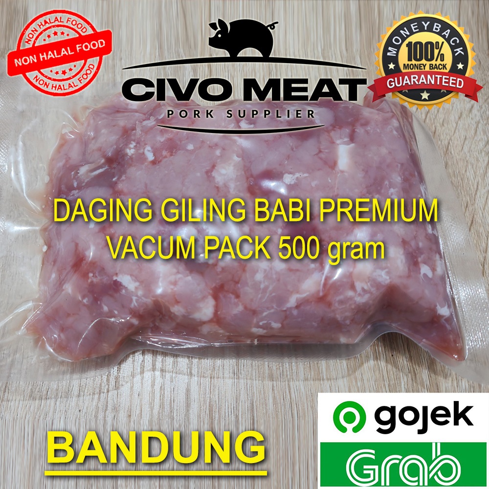 Jual Giling Babi PREMIUM less fat 500 gram | Shopee Indonesia