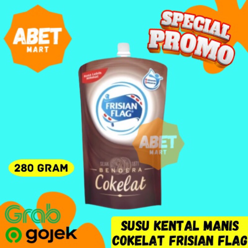 Jual Susu Kental Manis Frisian Flag Coklat Pouch 280 Gr - SKM 280Gr ...