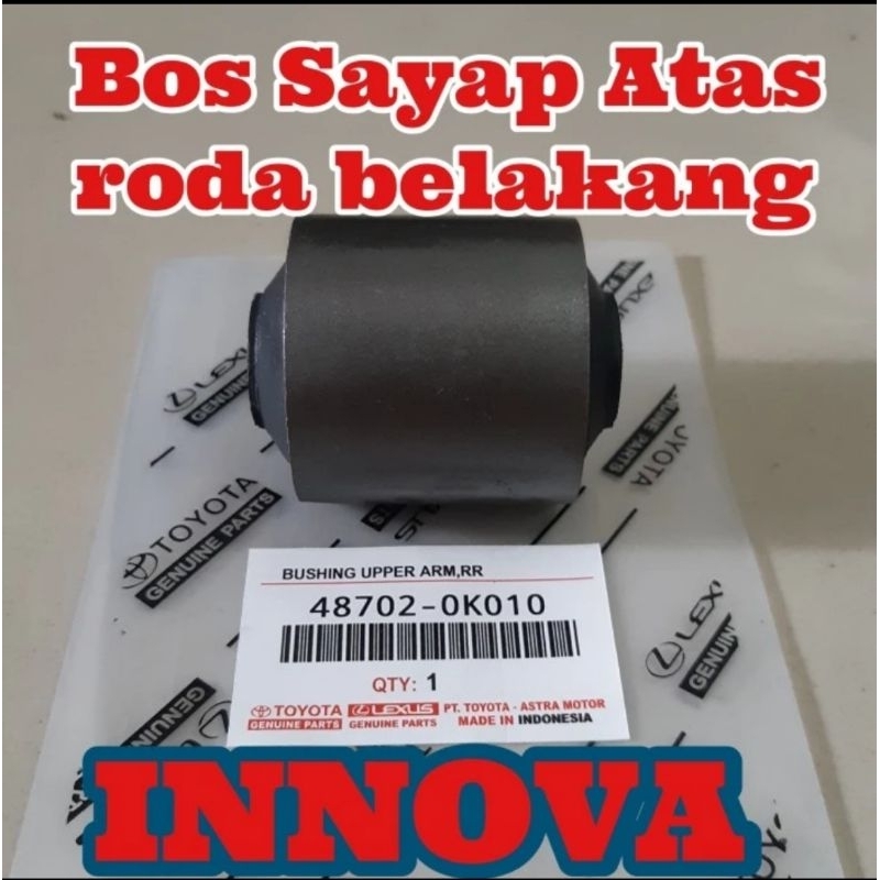 Jual Bushing Sayap atas roda belakang Innova 48702-0K010 | Shopee Indonesia