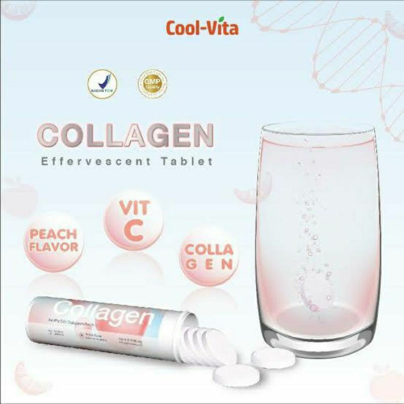 Jual COOLVITA HEALTHY SKIN COLLAGEN DRINK VITAMIN C | Shopee Indonesia