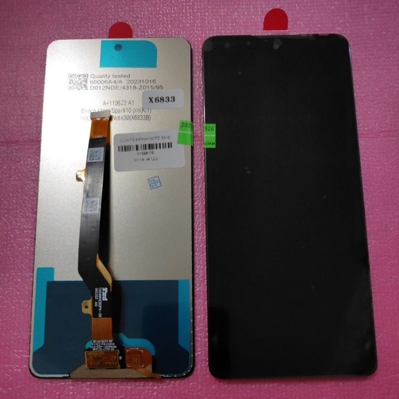 Jual LCD INFINIX NOTE 30/X6833/X6833B | Shopee Indonesia