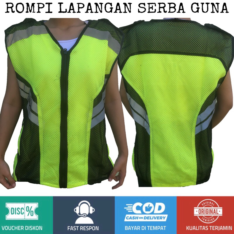 Jual Rompi Parkir,Rompi Proyek,Rompi Safety,Rompi Jaring Serbaguna ...