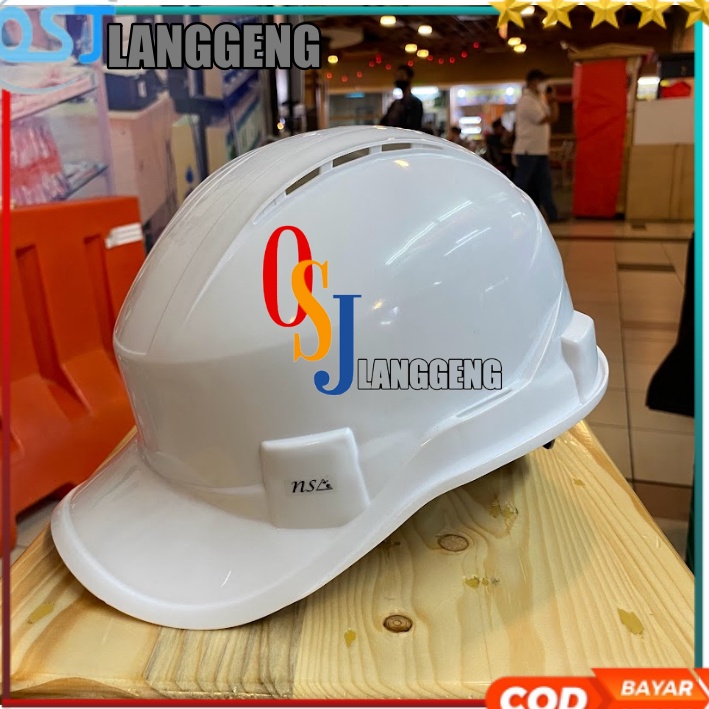Jual BestSeller Helm Safety NSA Vented Putih Fastrack Helm Safety ...