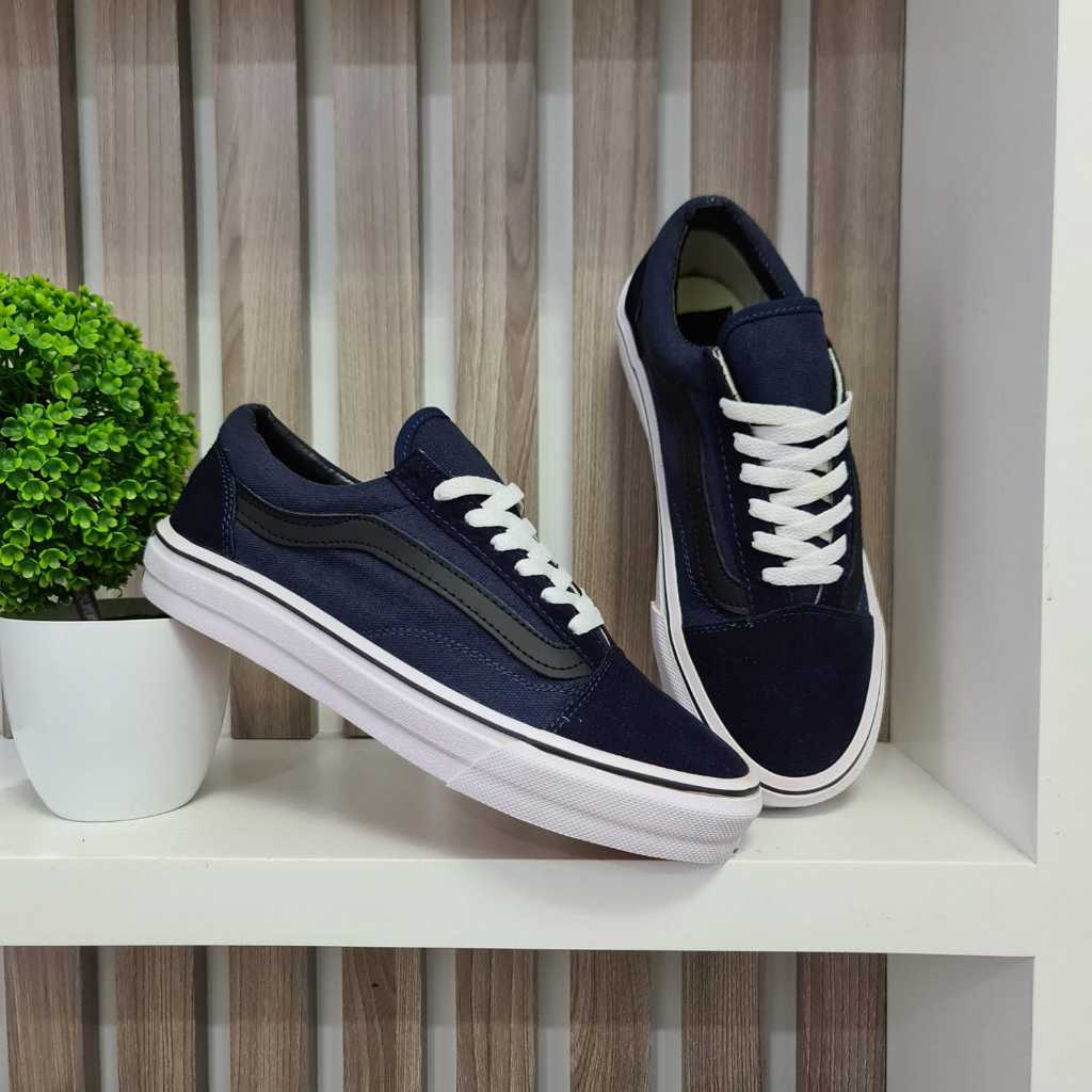 Jual OBRAL SEPATU VANS OLD SKOOL VAULT OG CAMO NAVY HITAM GRADE ...