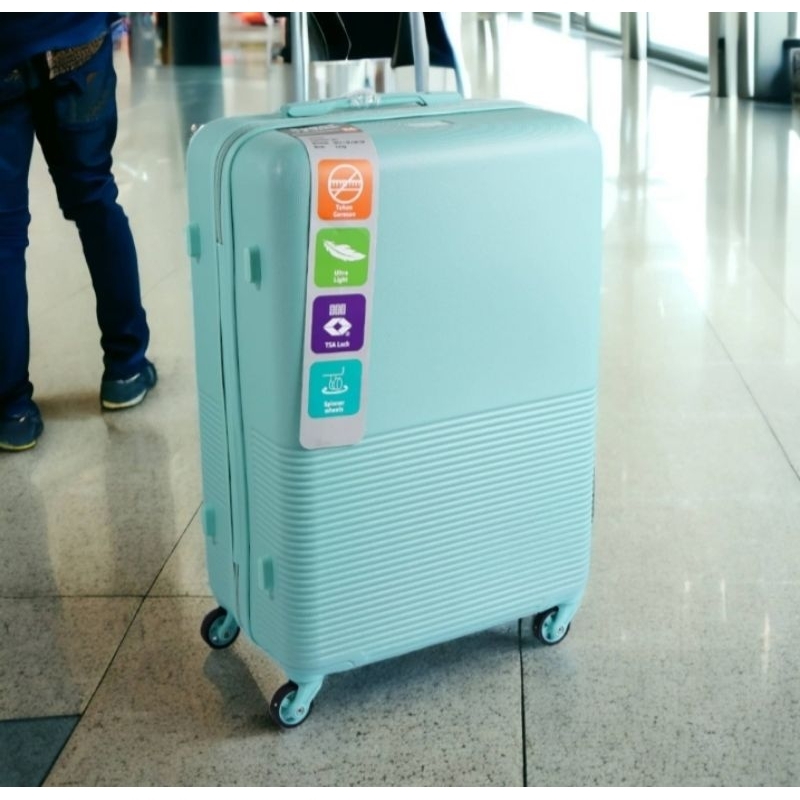 Jual Koper supercase marshmallow 20 inch TSA lock | Shopee Indonesia