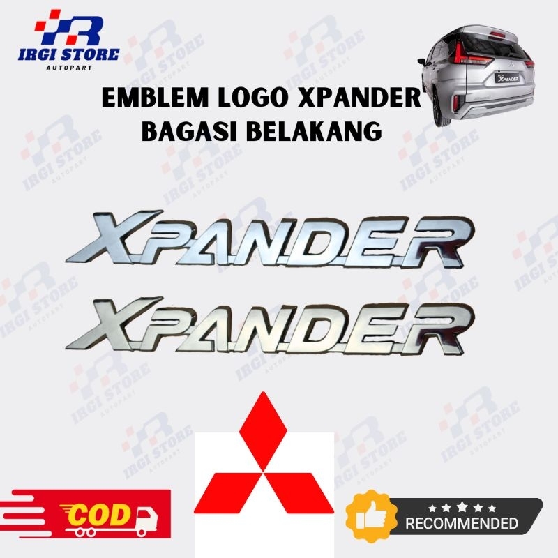 Jual Emblem logo Xpander Bagasi Belakang Original Logo Xpander | Shopee ...