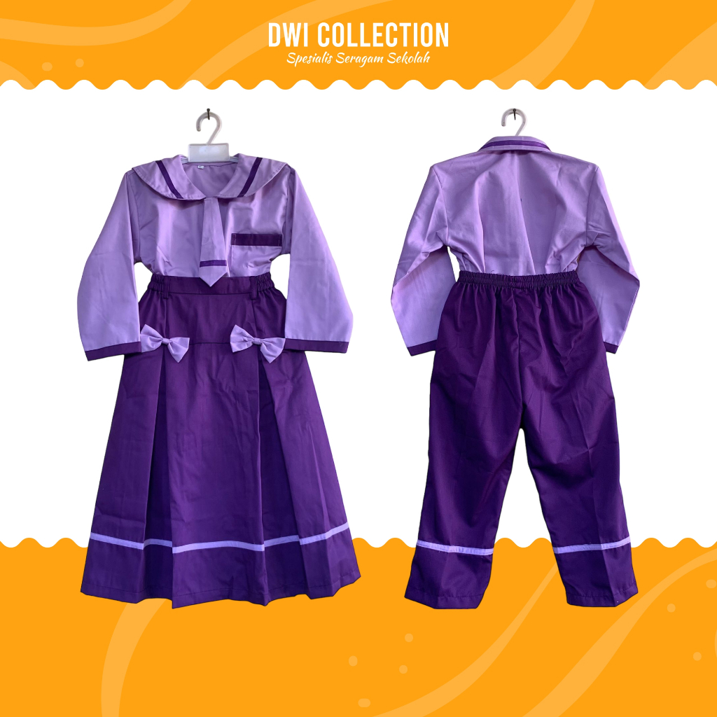 Jual SERAGAM MUSLIM POLOS ANAK SEKOLAH PAUD / TK (FULL SET) | Shopee ...