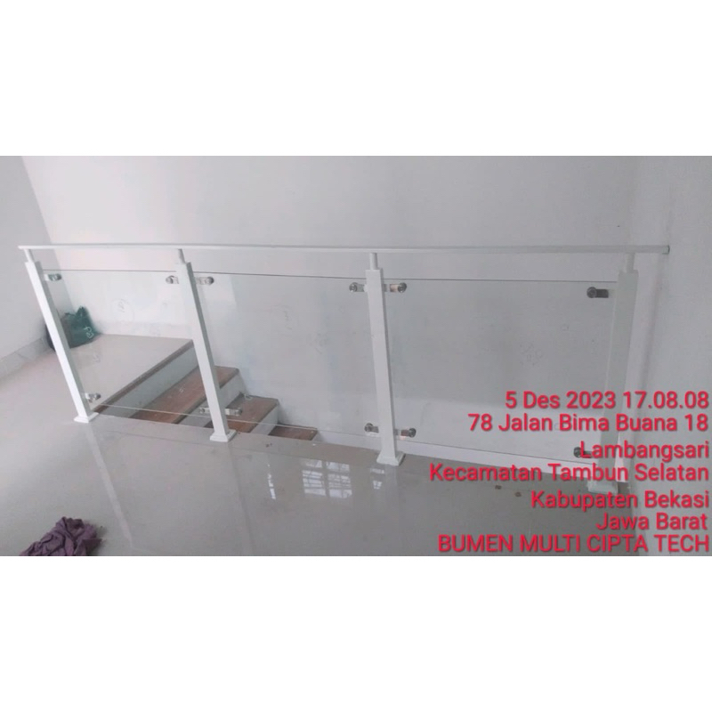 Jual Relling tangga & balcon kaca tempert | Shopee Indonesia