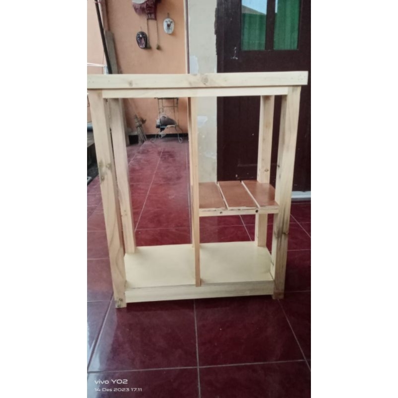 Jual Meja Dispenser Meja Kompor Serbaguna Rak Dapur Jati Belanda ...