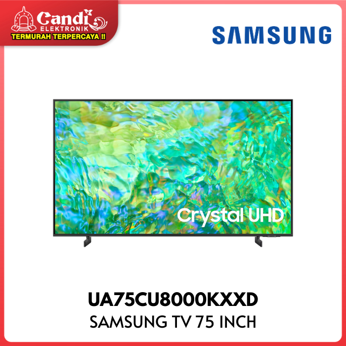 Jual TV SAMSUNG 75CU8000 SMART TV CRYSTAL UHD 4K UA75CU8000KXXD ...