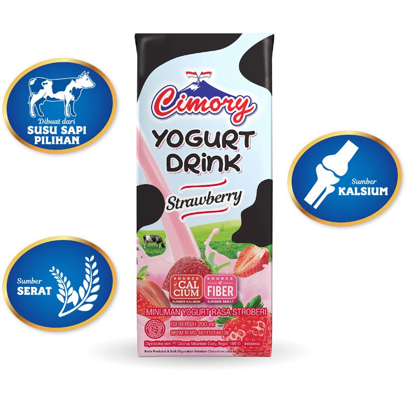 Jual Cimory Yoghurt Drink 200ml | Shopee Indonesia