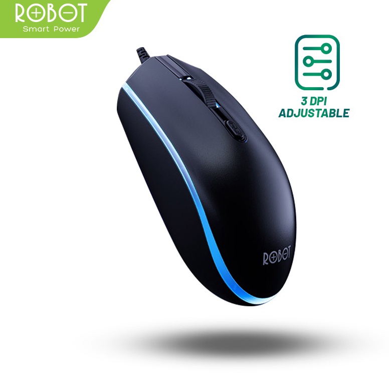 Jual Harga Murah ROBOT Mouse Wired M13 Colorful LED 3 Kecepatan DPI ...