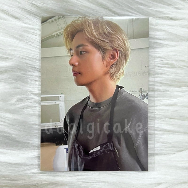 Jual [SHARING] V | Photocard & Oversized T-Shirt (Orange Tan) in Size S ...