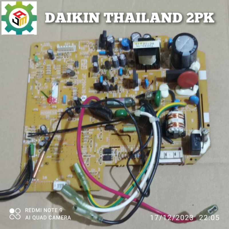 Jual MODUL PCB AC DAIKIN FTC /FTNE THAILAND 2PK ORIGINAL COPOTAN NORMAL ...