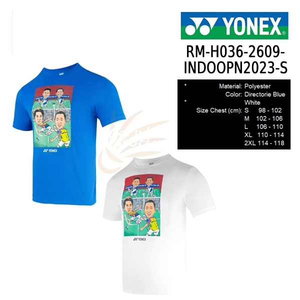 Jual Baju Badminton Yonex Original Gambar Kartun Dian Fajar Kevin ...
