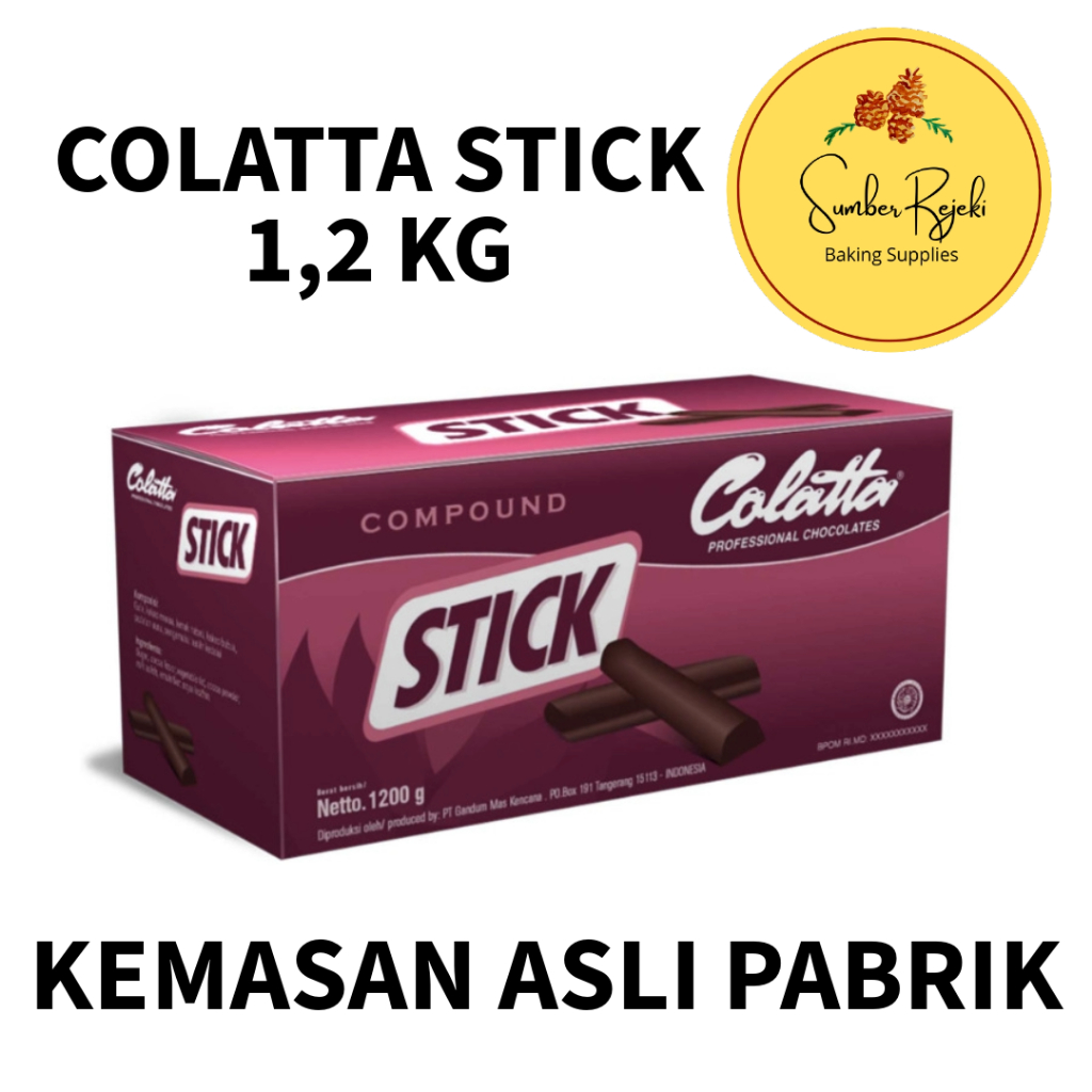 Jual Colatta Stick Compound / Coklat Stik / Stick Baton KEMASAN ASLI ...