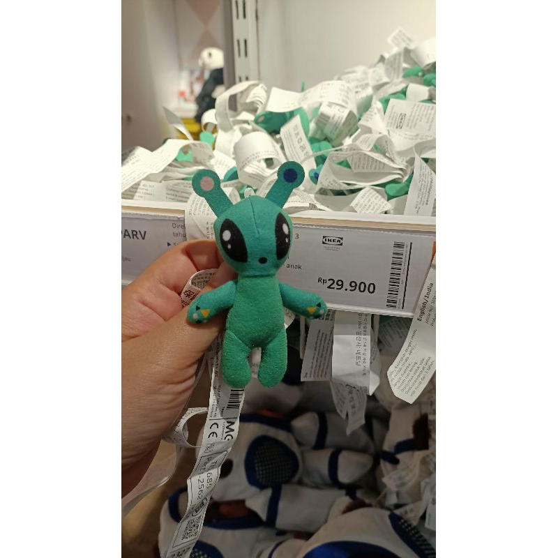 Jual boneka alien IKEA aftonsparv ukuran kecil | Shopee Indonesia