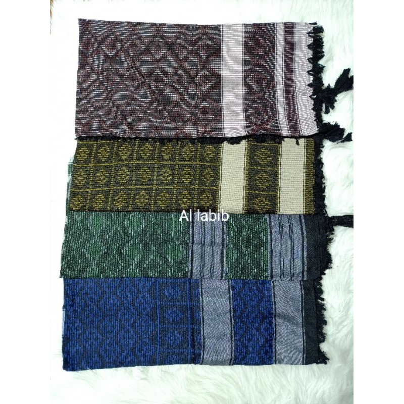 Jual Sorban Surban Arab Kuncir Segi 4 Motif Songket Pria Dewasa ...
