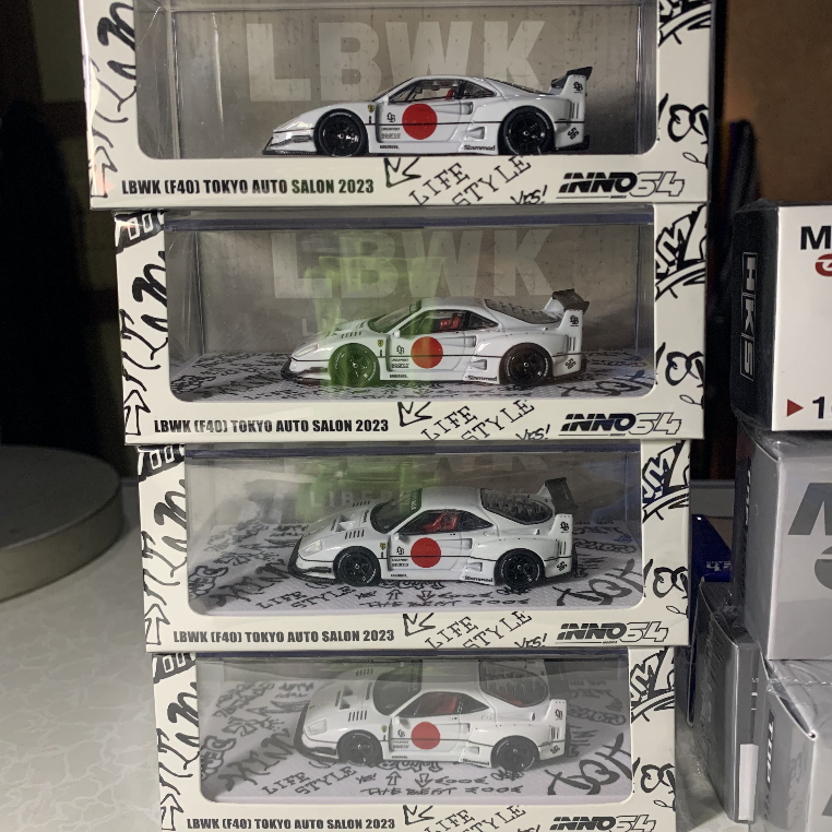 Jual INNO64 DIECAST MODEL F40 FERRARI LIBERTY WALK | Shopee Indonesia