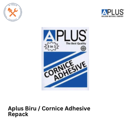 Jual Aplus Biru / Cornice Adhesive / Compound Gypsum Repack | Shopee ...