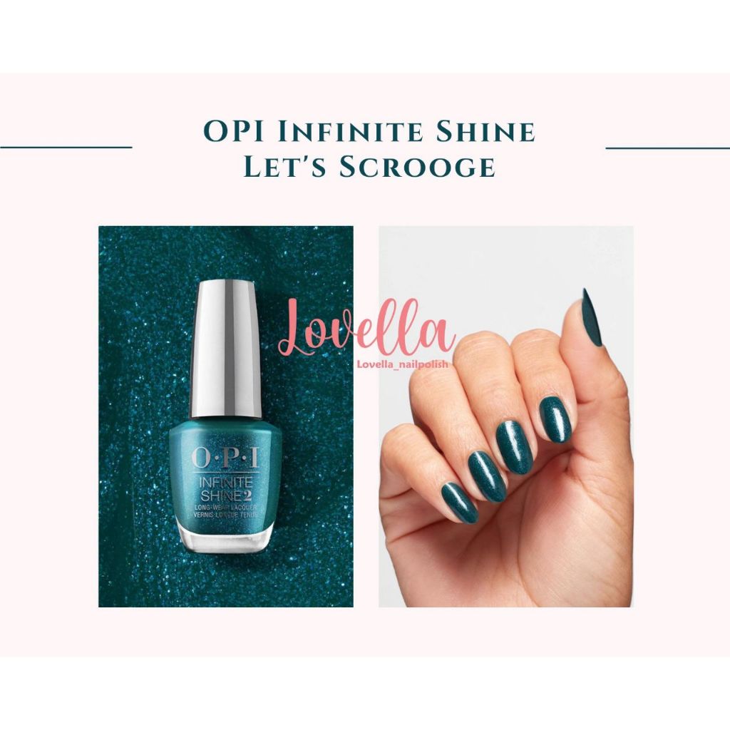 Jual OPI Infinite Shine Let's Scrooge - Terribly Nice Collection (OPI ORIGINAL / OPI Nailpolish ...