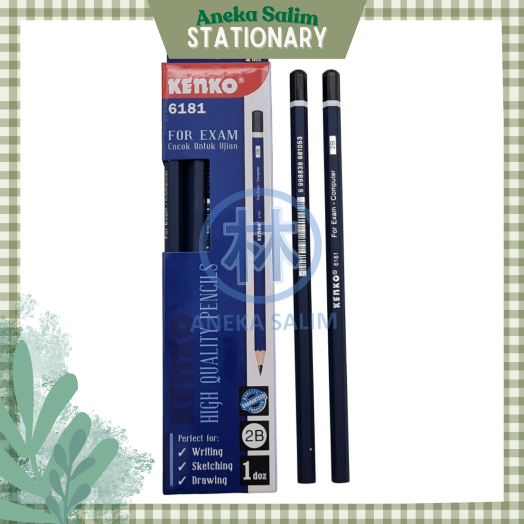 Jual Anekasalim - Pensil Kenko 2B 6181 (1 BOX / 12 PCS) | Shopee Indonesia