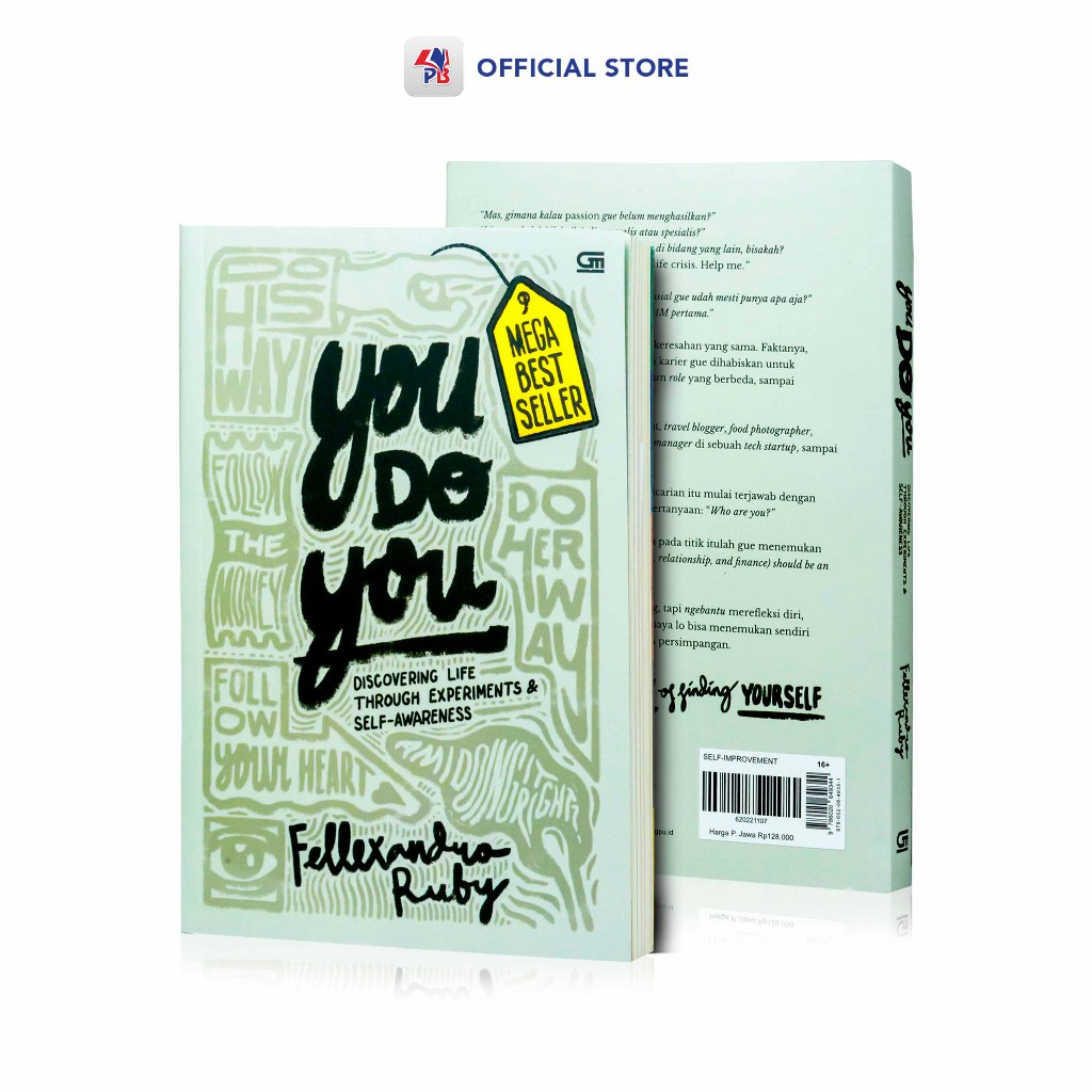 Jual Buku Motivasi Self Improvement : You Do You : Discovering Life Through Experiments & Self ...