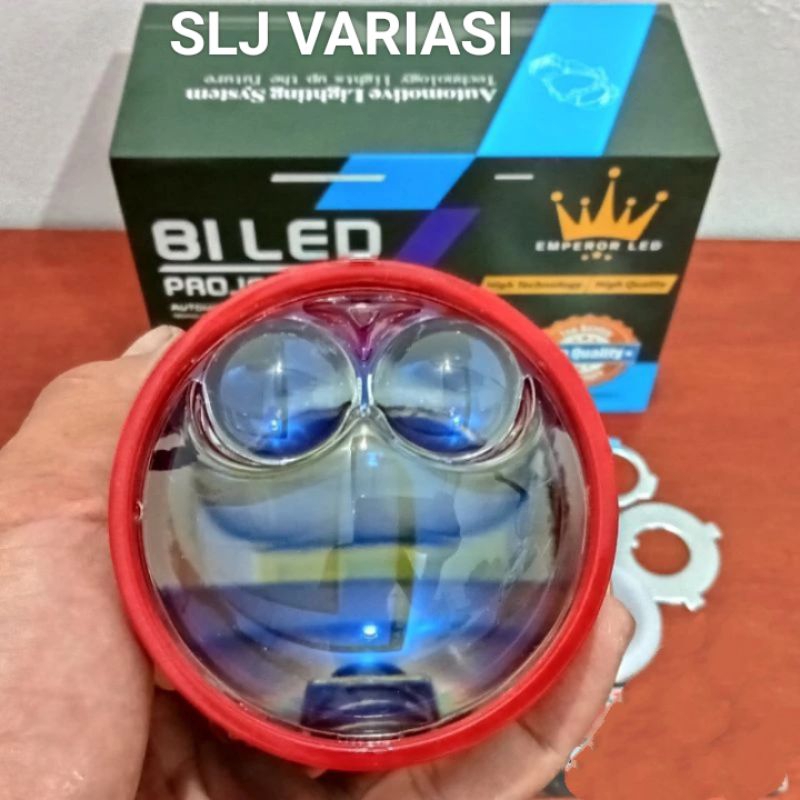 Jual Lampu Biled Emperor Gen 2 2.5 Inch Dual Laser Head Light Mobil ...