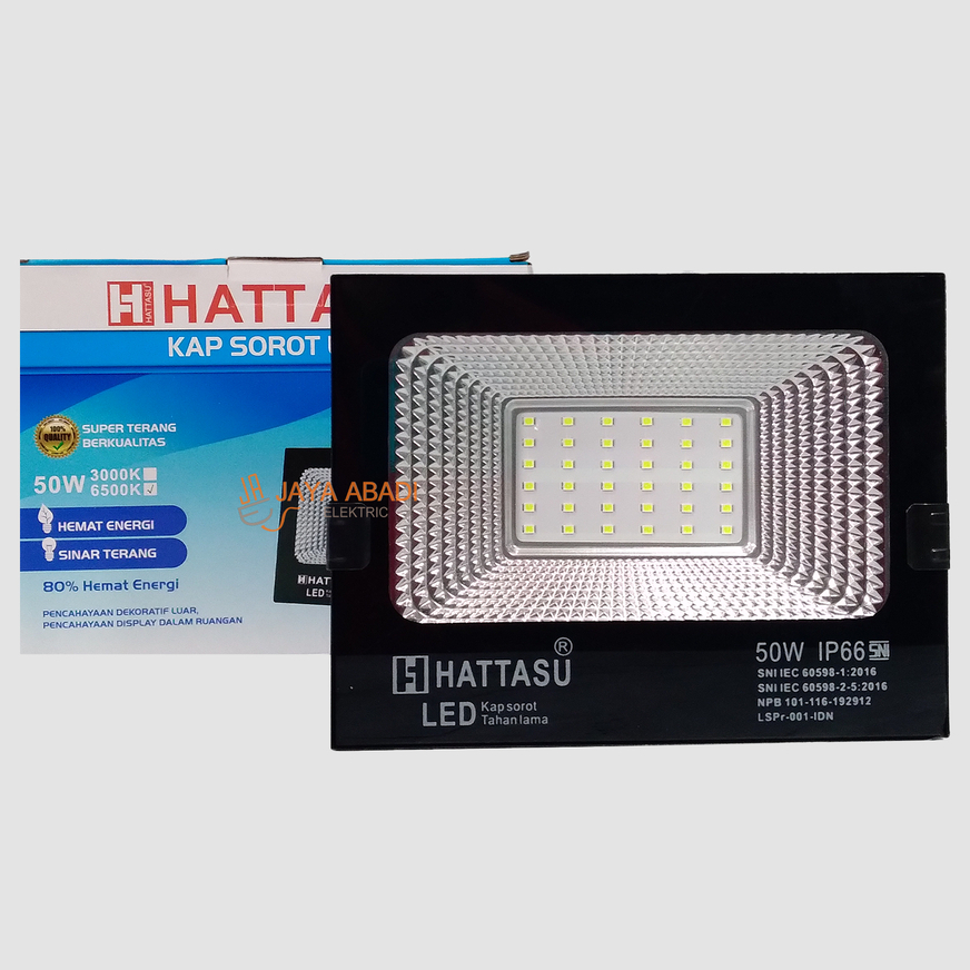 Jual Lampu Sorot Led 50 watt Hattasu lampu tembak led 50 w outdoor super bright | Shopee Indonesia
