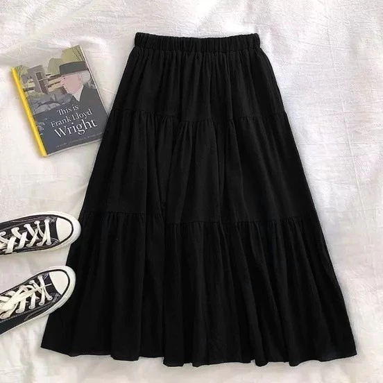 Jual Rok Susun Clara - Rok 3 susun - Rok rempel - Rok wanita Polos ...