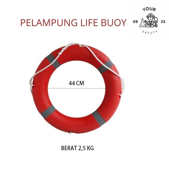 Jual Pelampung Life Buoy / Ring Buoy / Pelampung 2.5KG | Shopee Indonesia
