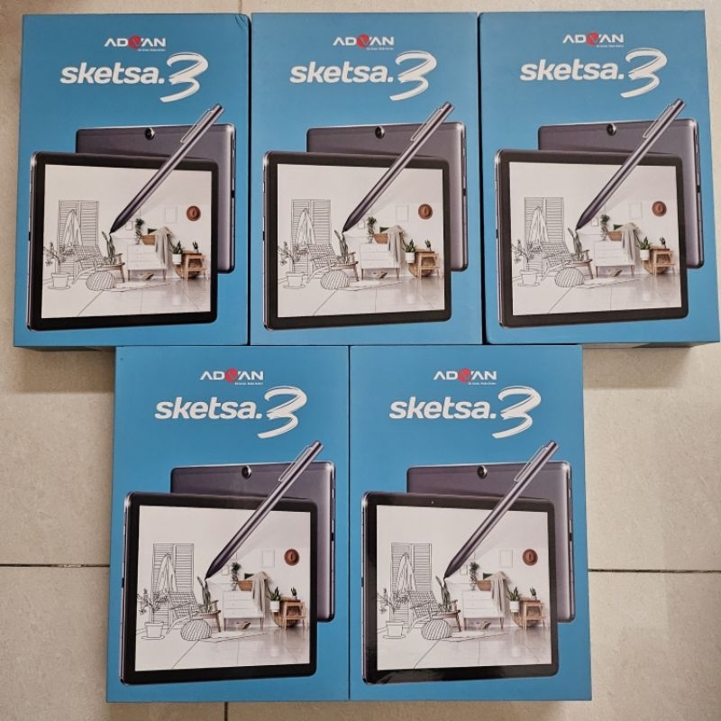 Jual Advan Tab Sketsa 3 6/128Gb 6GB 128GB 10.1 Inch Tablet Garansi ...