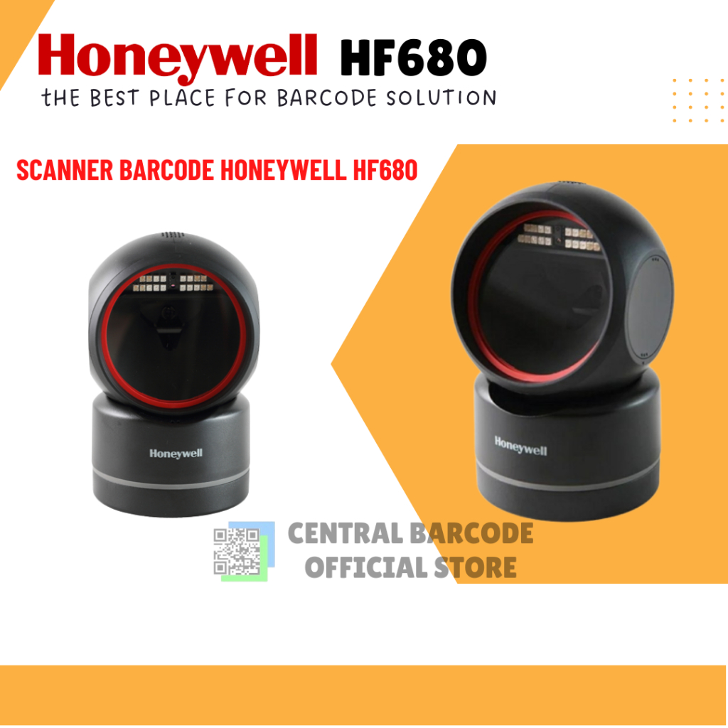 Jual BARCODE SCANNER HONEYWELL HF680 HF 680 ORBIT 1D & 2D USB | Shopee ...