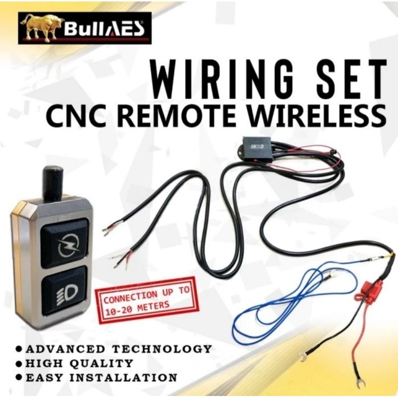 Jual Wiring Set Cnc Remote Wireless Kabel Relay Set Remote Control ...