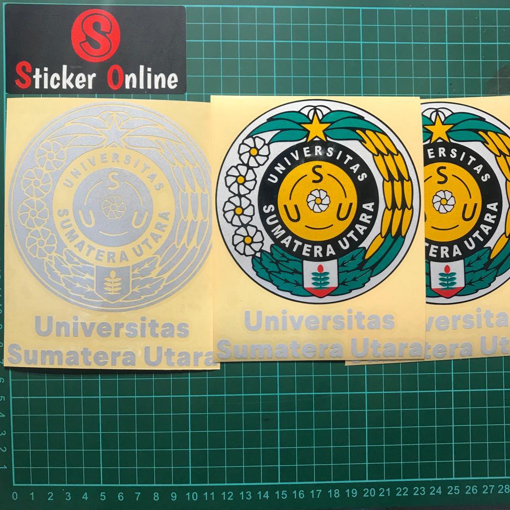 Jual Stiker Universitas Sumatera Utara | Sticker Cutting USU Motor ...