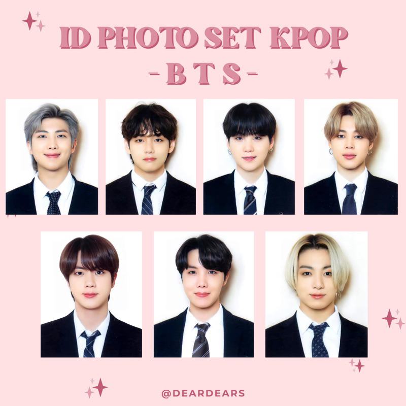 Jual Pas Foto KPOP All Member | ID Photo Set [BTS EXO NCT DREAM NCT 127 ...