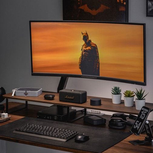 Jual Anggitsa BRATECH Monitor Stand Deskshelf Monitor Table Storage Rak ...