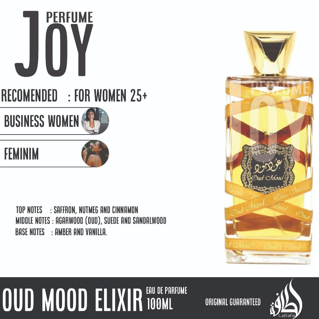 Jual Parfume Arab Oud Mood Elixir By Lattafa Original Dubai EDP 100ml ...