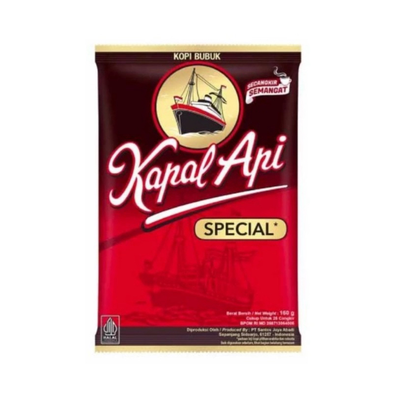 Jual Kopi kapal Api 160 gram 1 sachet | Shopee Indonesia