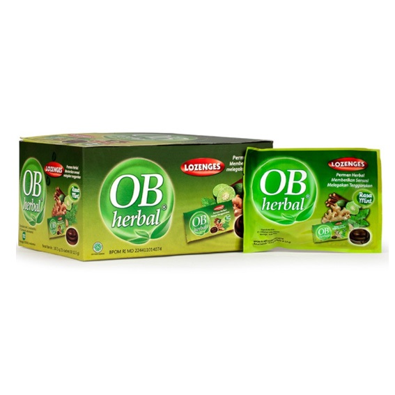 Jual Ob Herbal Permen Rasa Mint 5 Tablet - Pelega Tenggorokan | Shopee ...