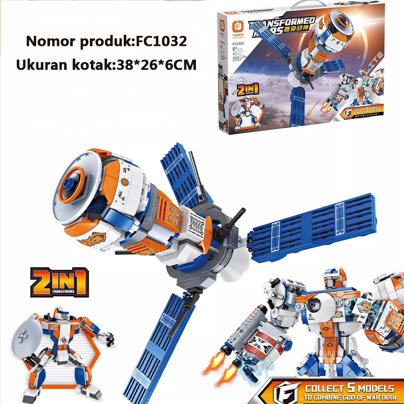 Jual JAKI Blok Bangunan Mainan Transformer Rakitan Dinosaurus ...