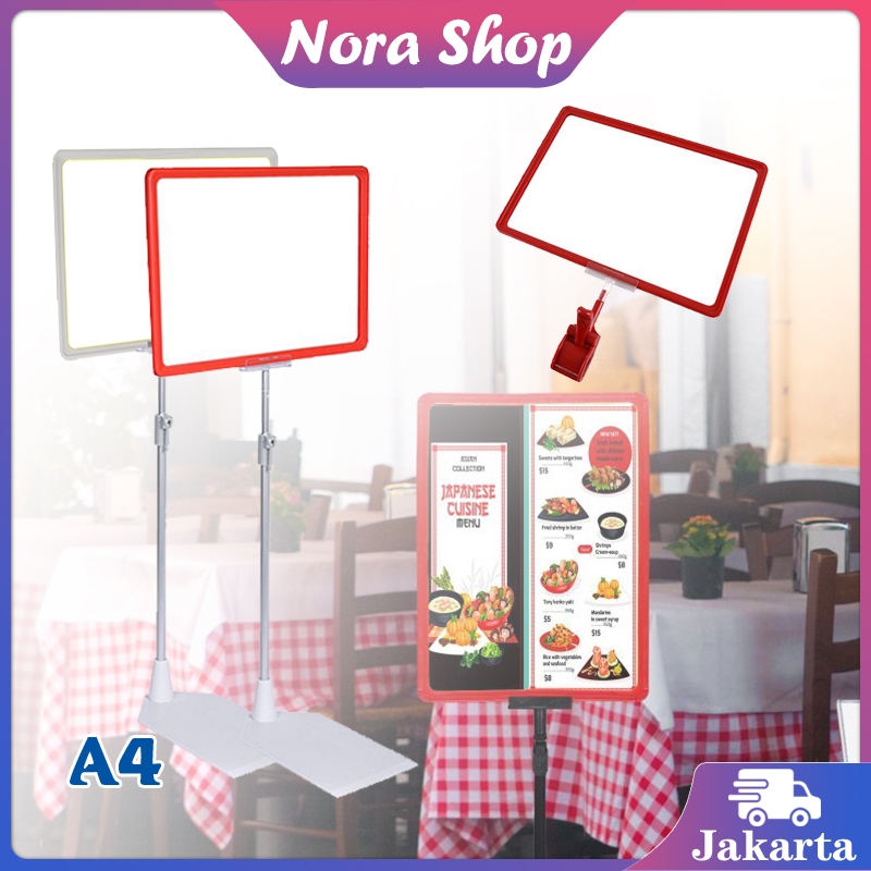 Jual Papan Harga Untuk Jualan Frame Display Promo Standing Display Standing A4 Stand Promosi ...
