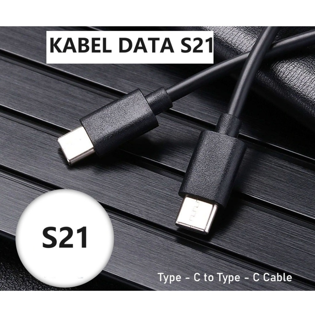 Jual KABEL DATA SAM S21 NOTE 10 TYPE C TO TYPE C BERKUALITAS TINGGI ...