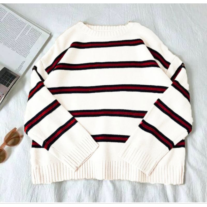 Jual Baju Rajut Wanita TRIVIA / BLOUSE RAJUT / SWEATER RAJUT / ATASAN ...