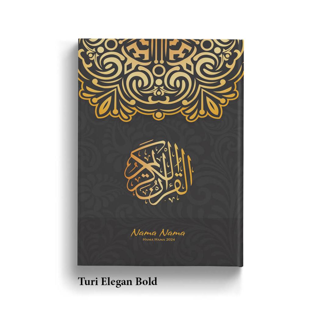 Jual [A5-M] Custom COVER Al-Quran Mushaf - Cetak Tulis Nama di Cover ...