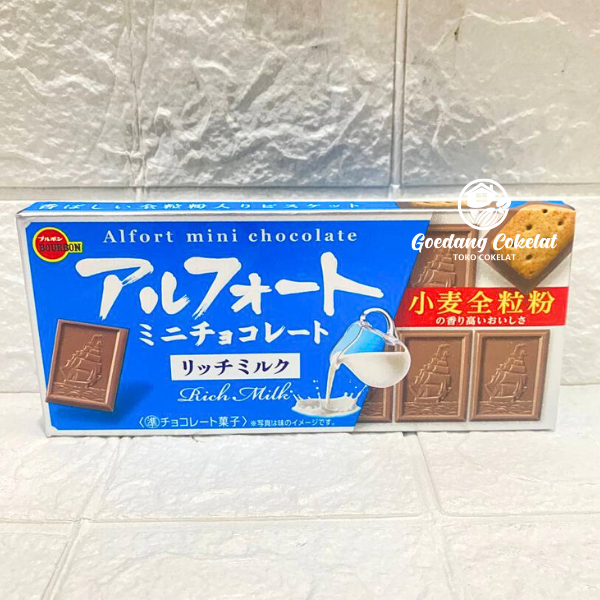 Jual Bourbon Alfort Mini Chocolate Rich Vanilla White Wheat & Milk ...
